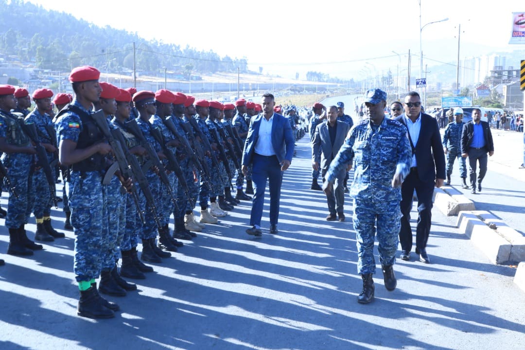 ETHIOPIAN FEDERAL POLICE MODERN WEAPONS - Joram Jojo